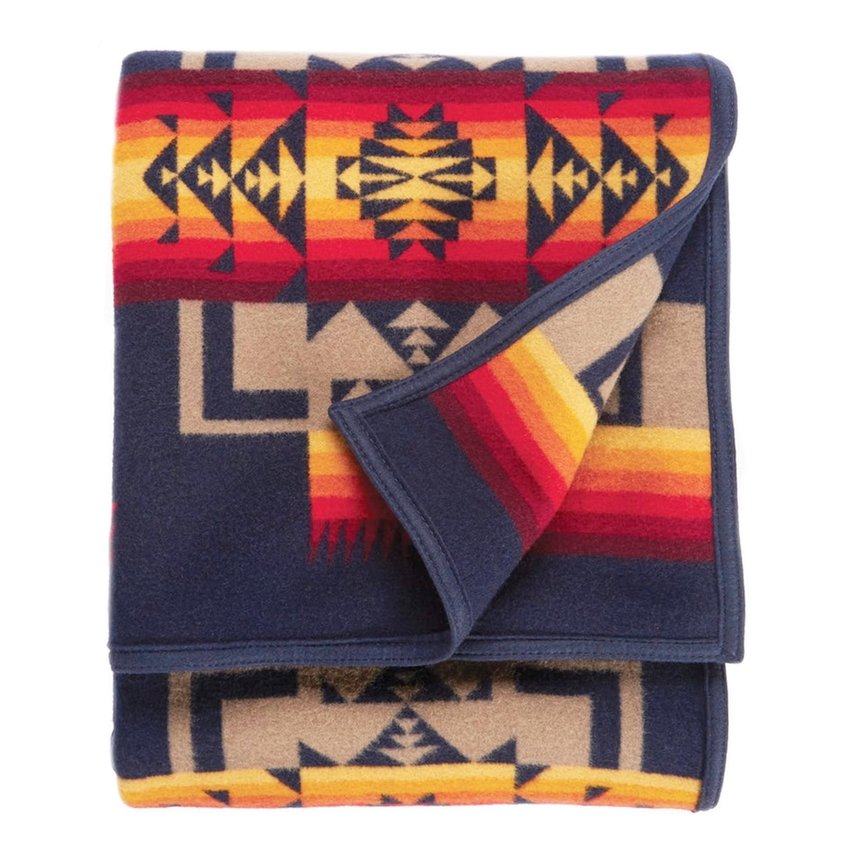 Chief Joseph Blanket - Indigo – Native Co. Gallery, LLC